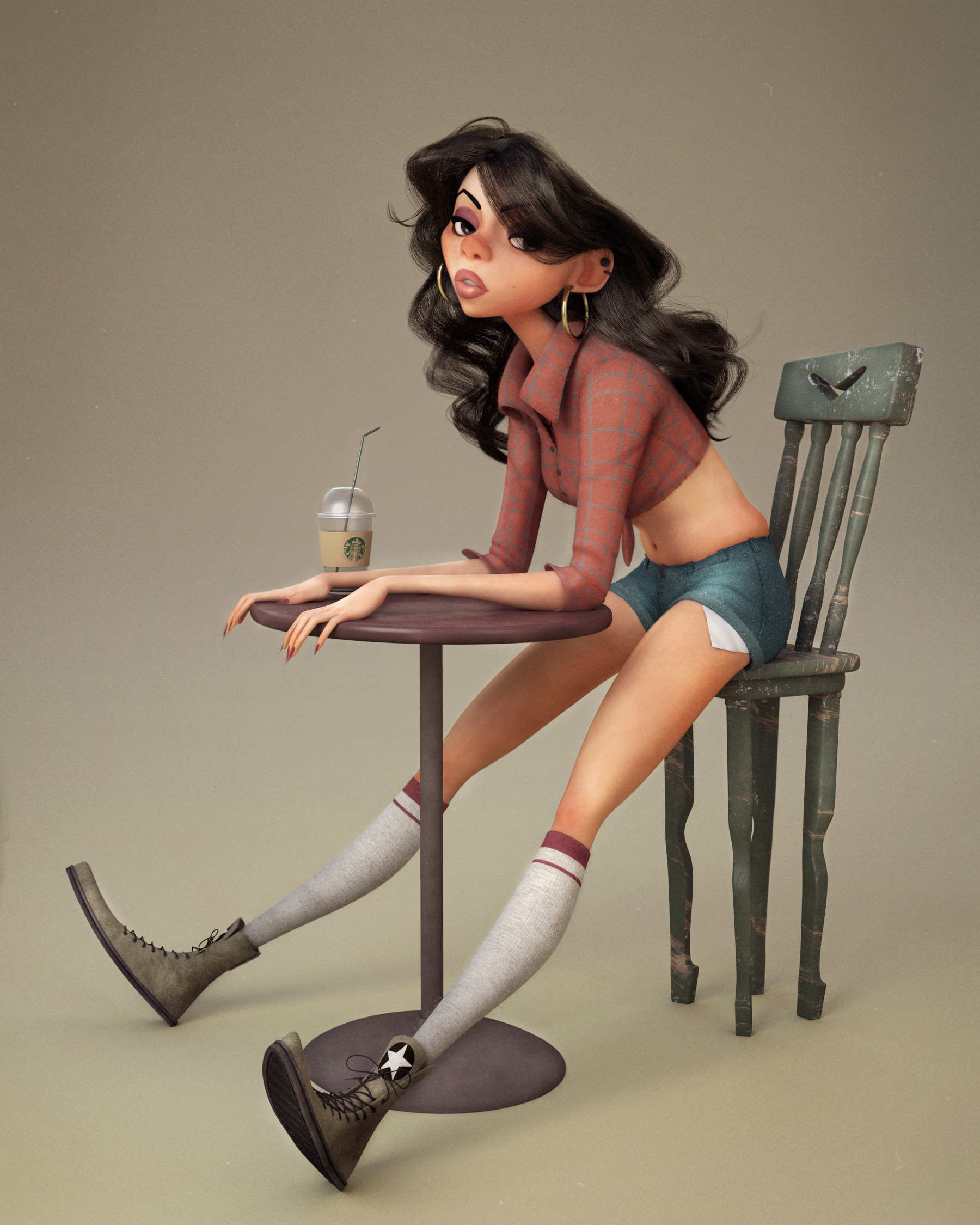 ArtStation - Funky Girl