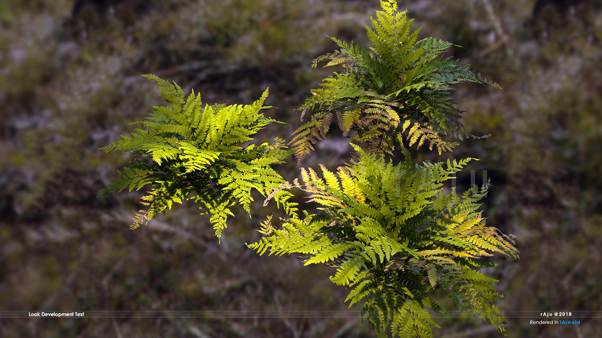 ArtStation - Leaf shading test