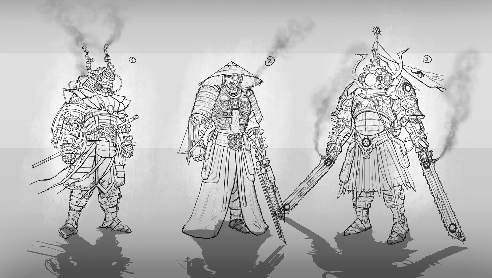 Daniel Thiele - Steampunk Samurai - Once Upon a time