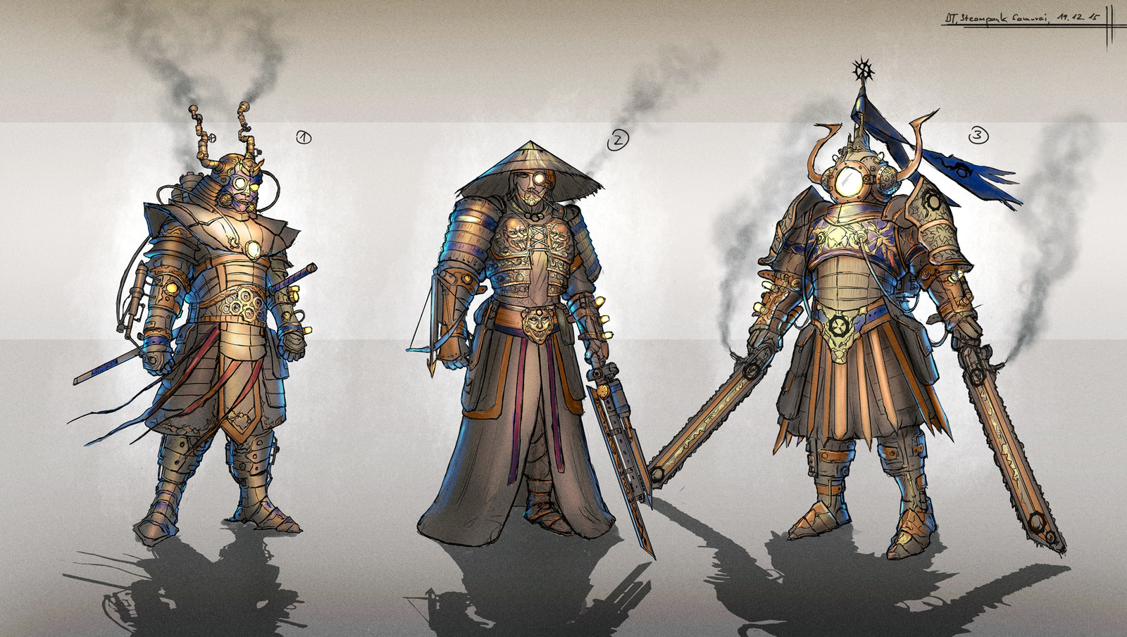 Daniel Thiele - Steampunk Samurai - Once Upon a time