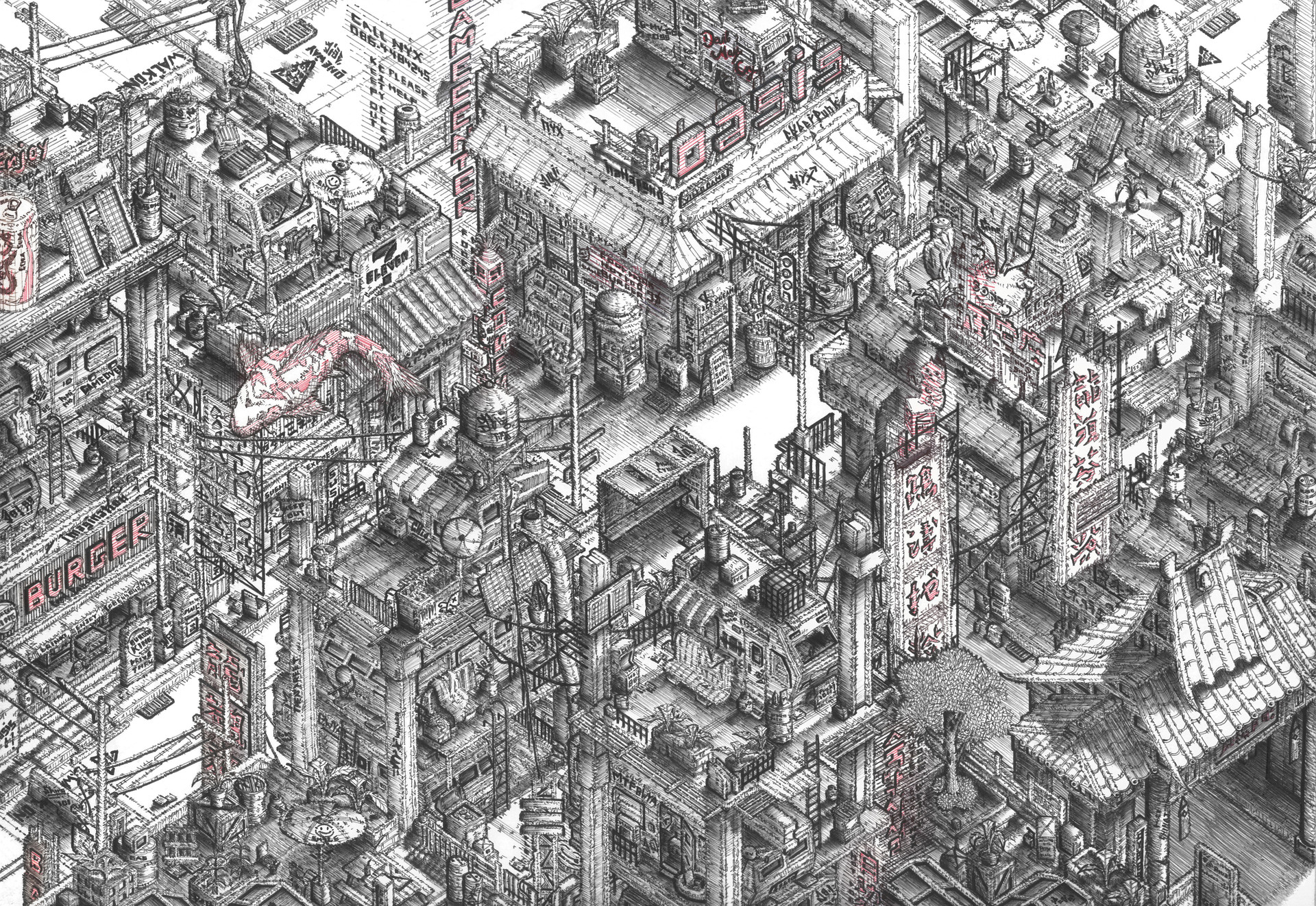 ArtStation - The Oasis Inspiration from Ready player one Movie.