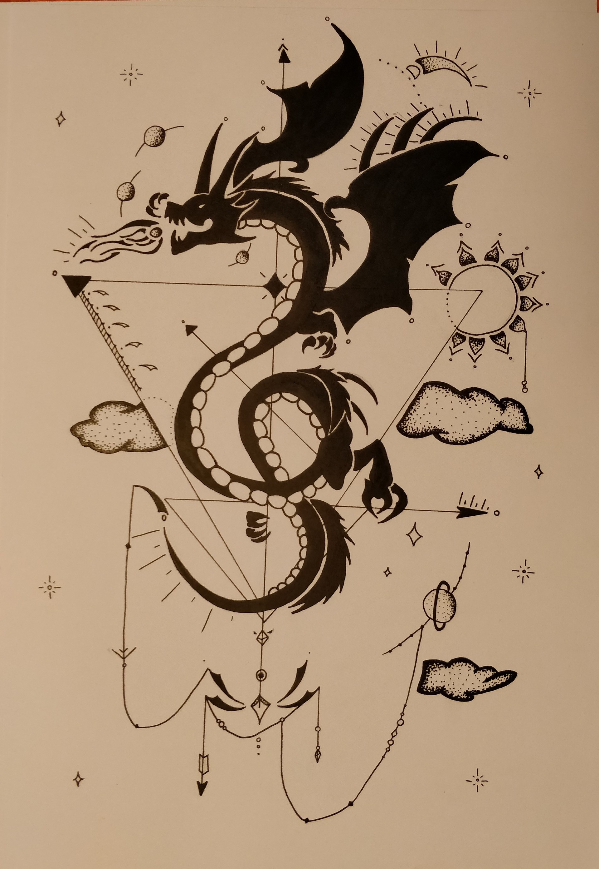 ArtStation - Dragon god