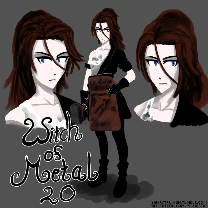 ArtStation - WitchTober 20: Witch of Metal.