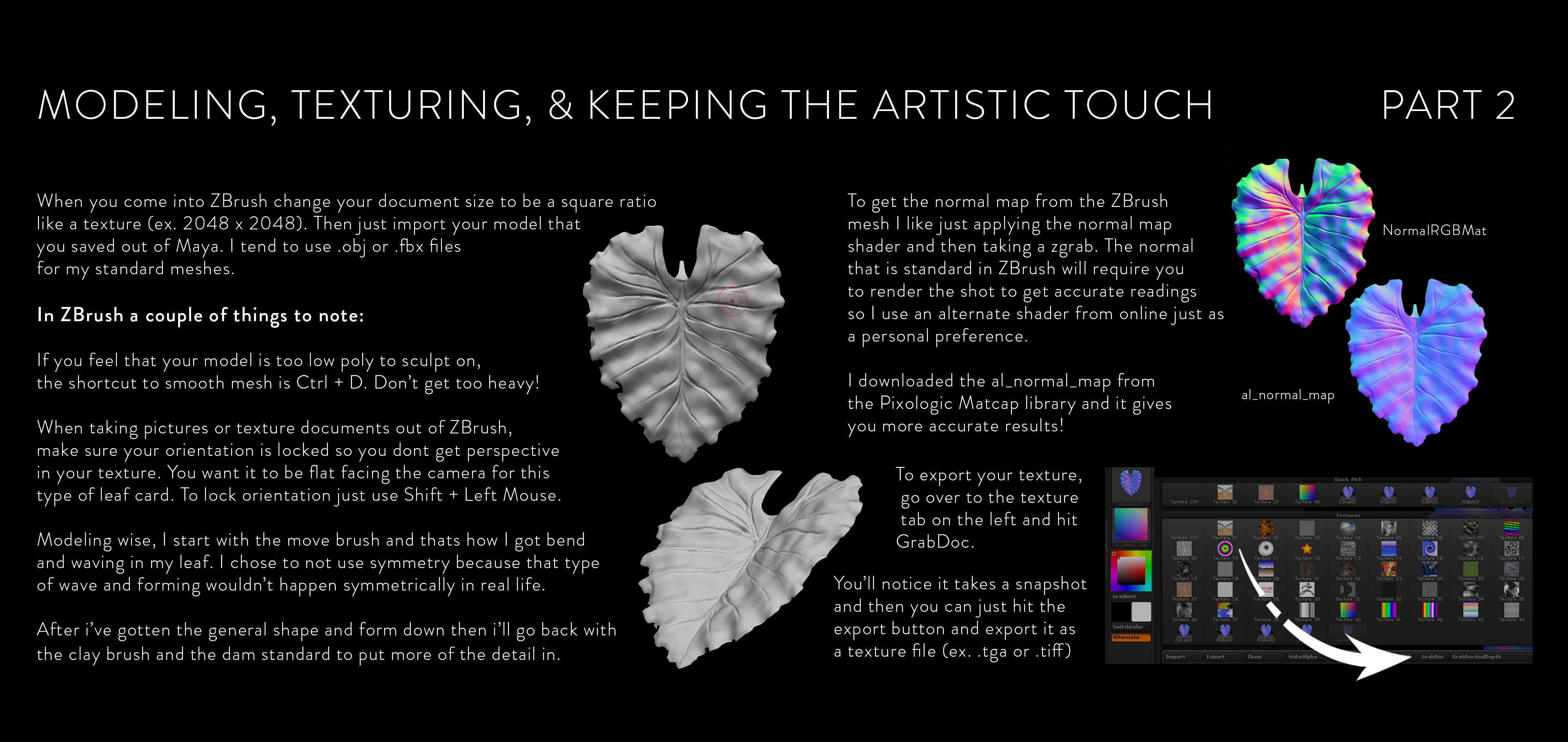 PeytonVarney.com - Protégé Foliage Tutorial