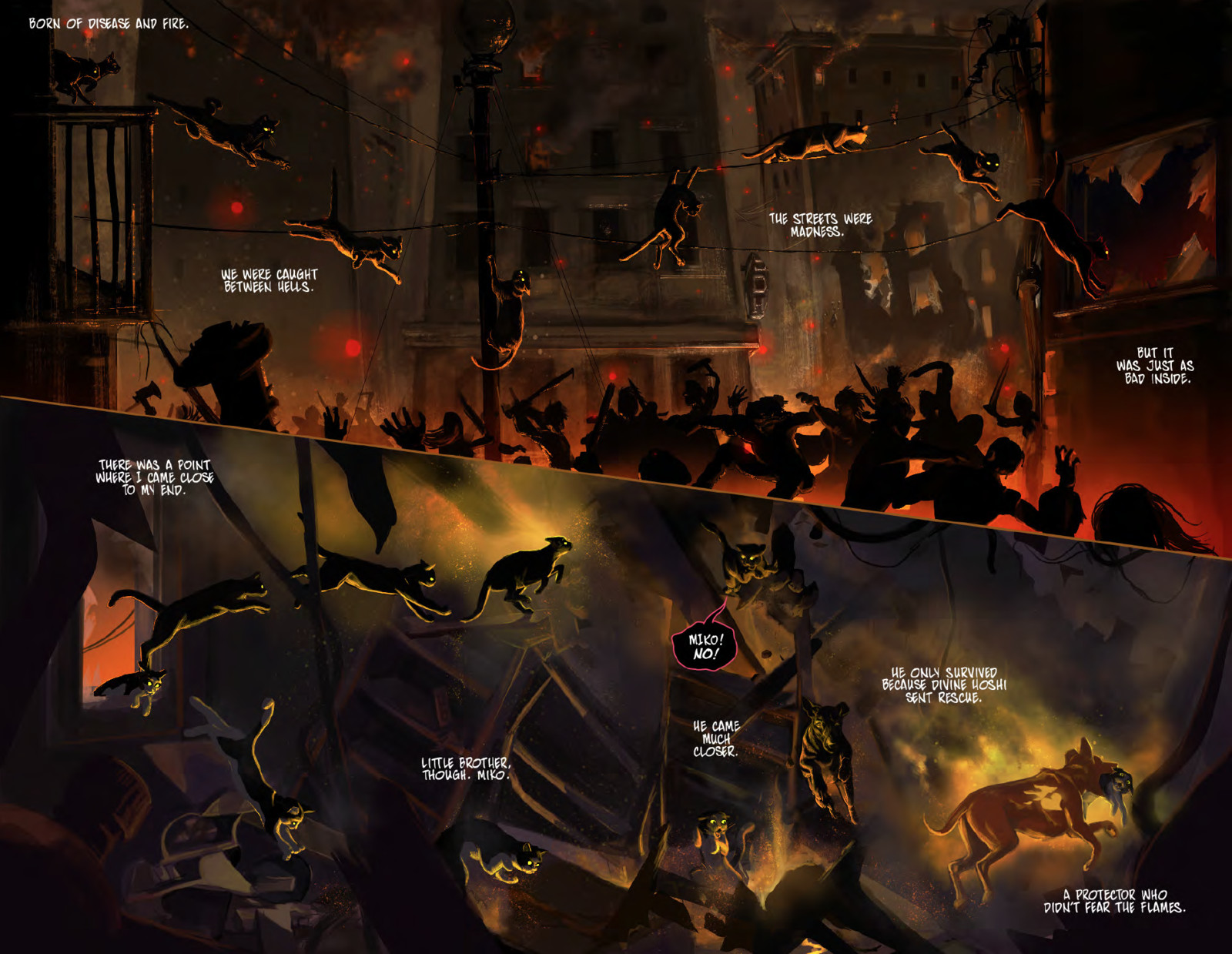 Sarah Hawkinson - Legend Comic Flashback pages