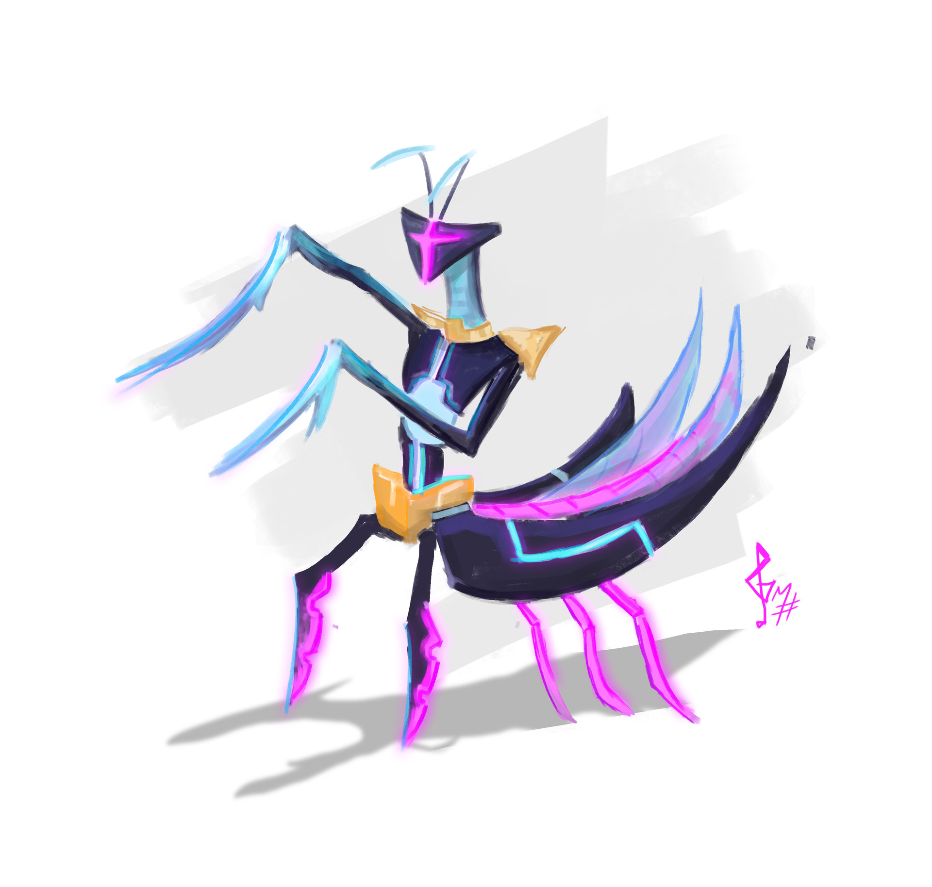 ArtStation - Mantis Process