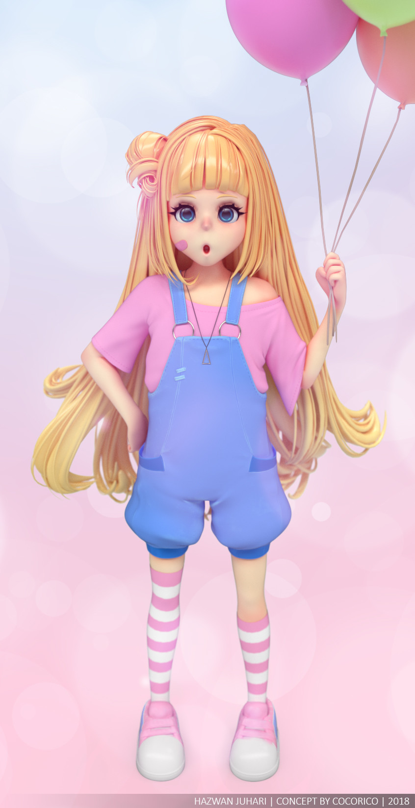 ArtStation - Baloon Girl