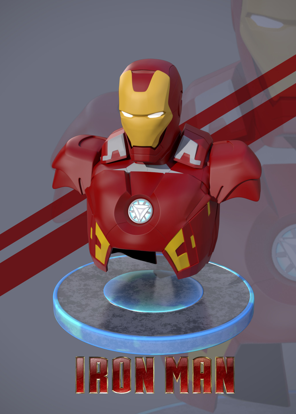 ArtStation - Iron Man (Wip.)