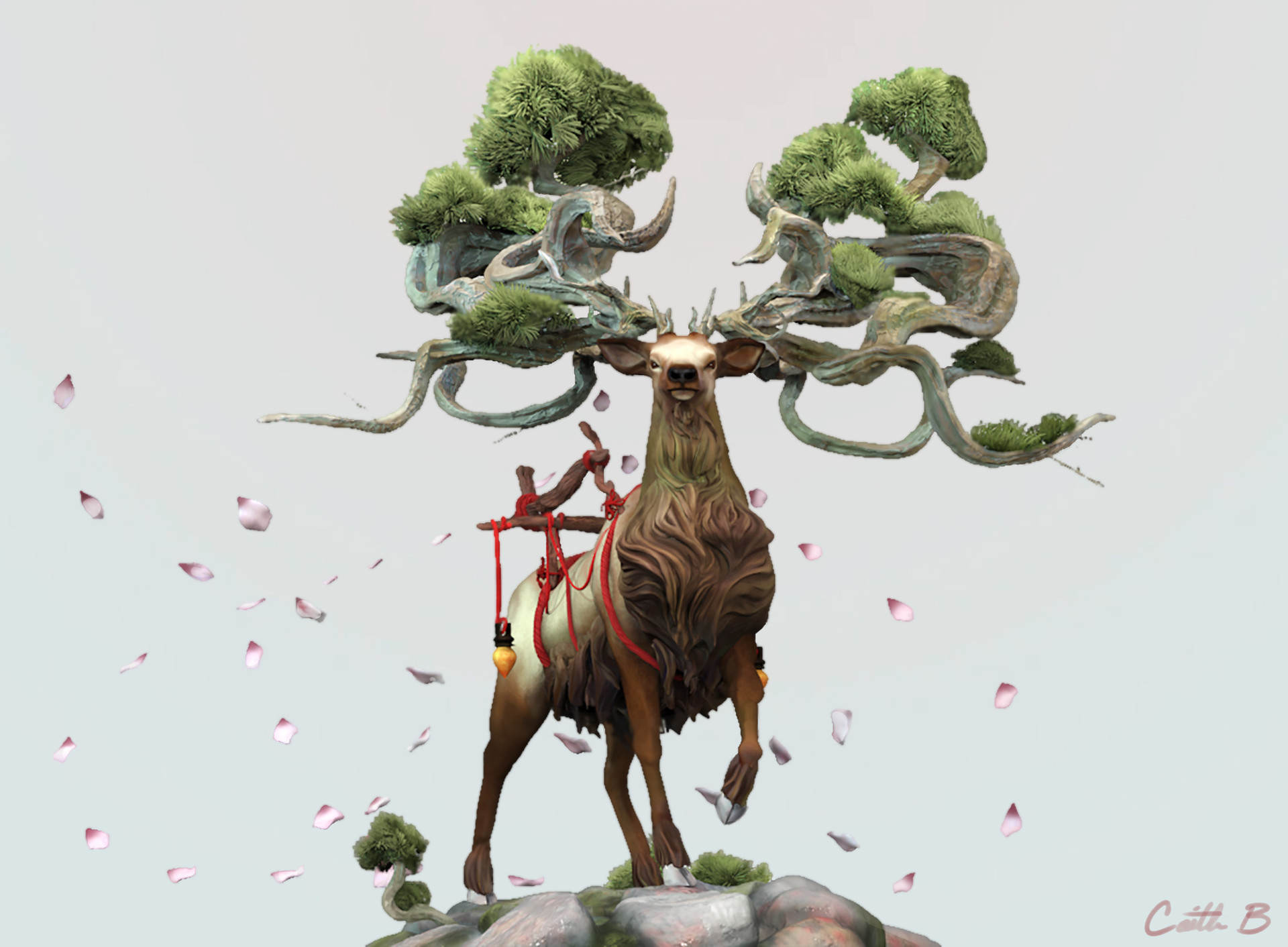 ArtStation - Nature Elk