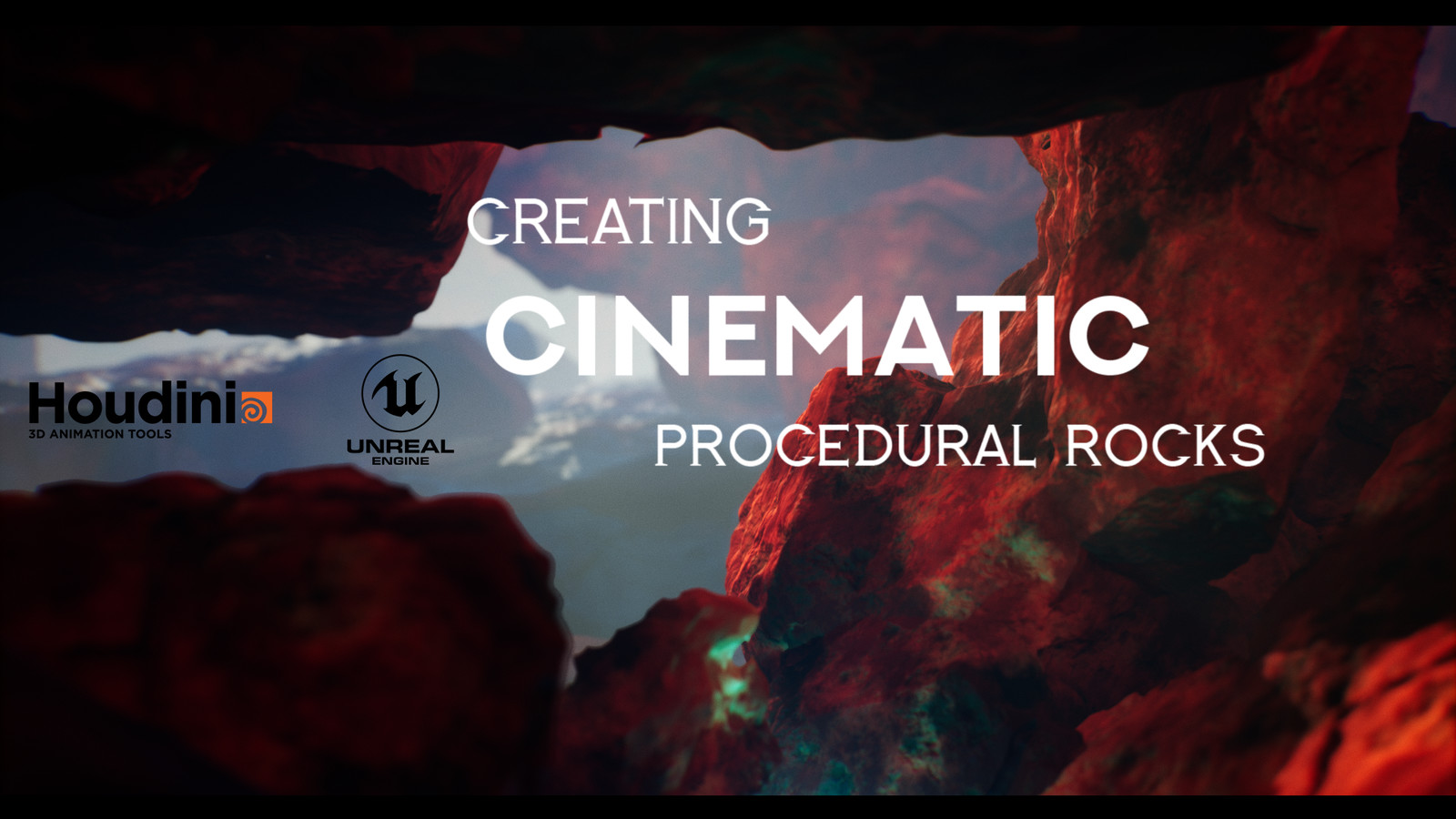 Radu Cius Houdini procedural generation tutorials - Creating Game-Ready Procedural Rocks