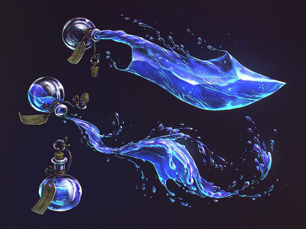 Keishun Taylor - Sword in a Bottle (HandPainted Asset)