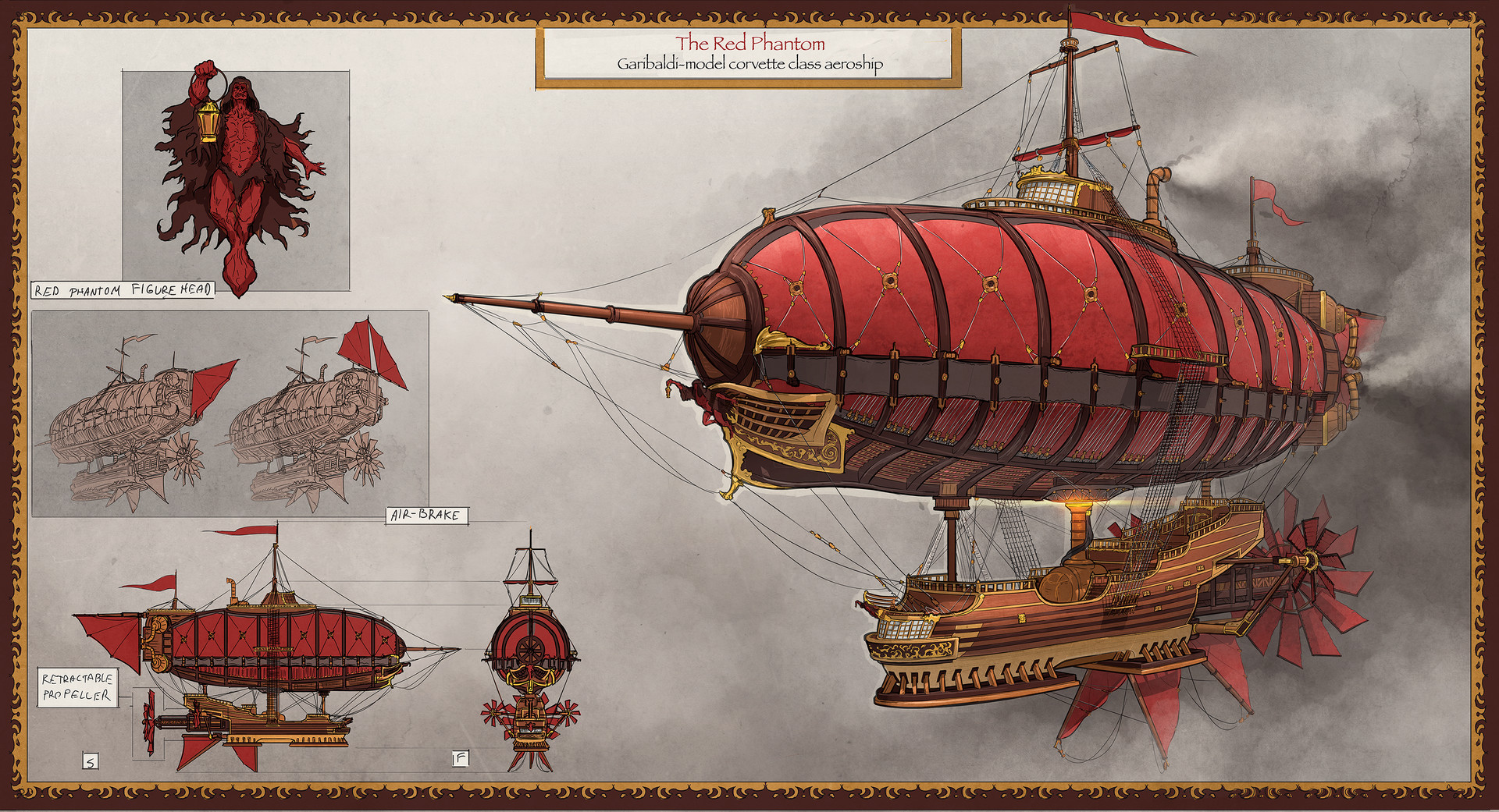 ArtStation - The Red Phantom