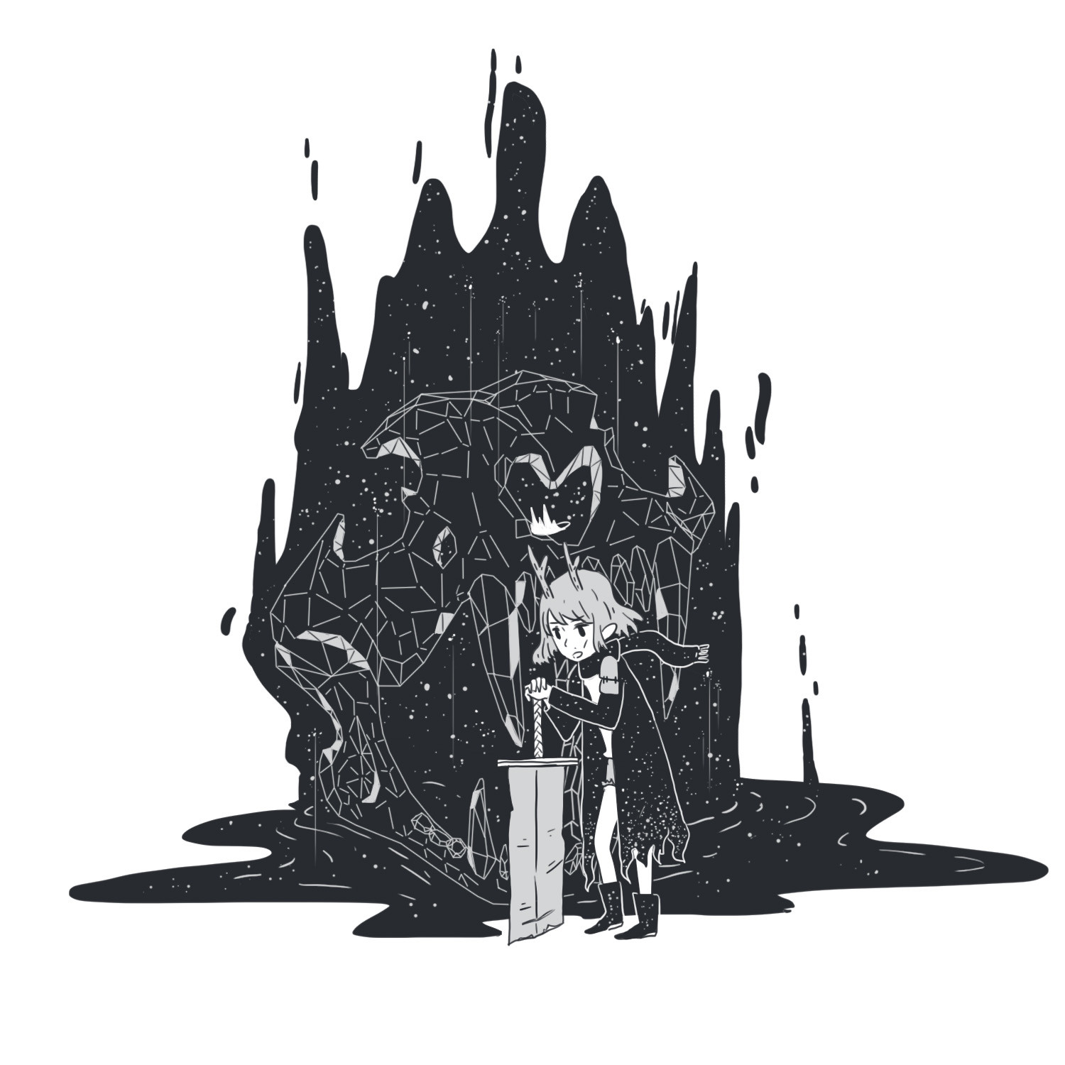 ArtStation - Inktober Day 16 : Angular