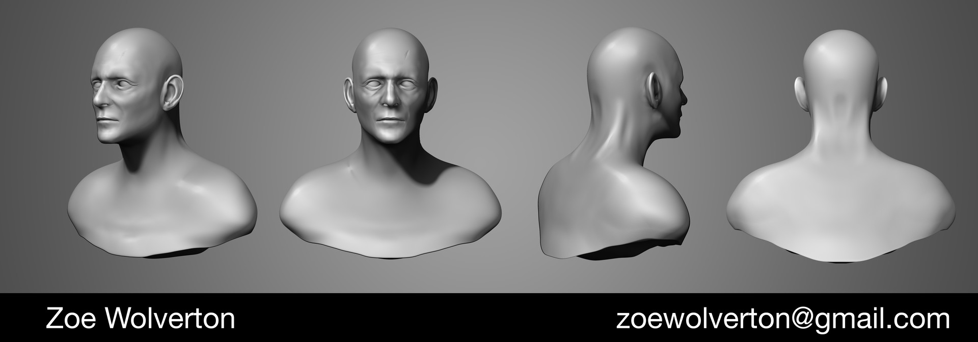 ArtStation - Male Bust