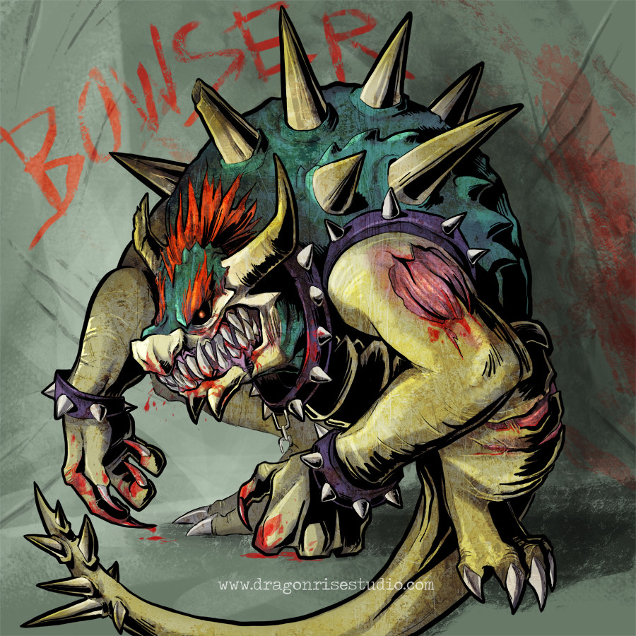 ArtStation - Zombie Bowser