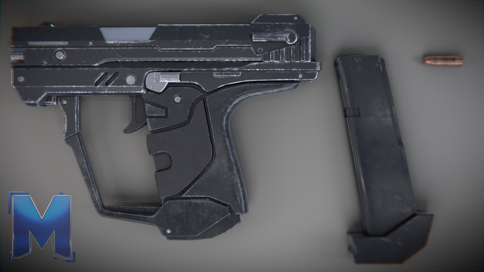 Josh Eastaway - Halo: M6C Magnum Halo 2 Anniversary