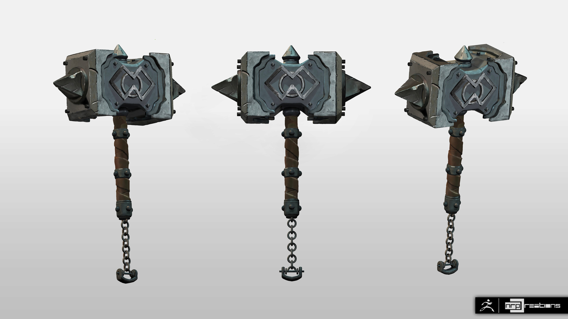 Nandu Renchi Philip (NRP) - Rodin Heavy Hammer ( Hand Painted ZBrush ...