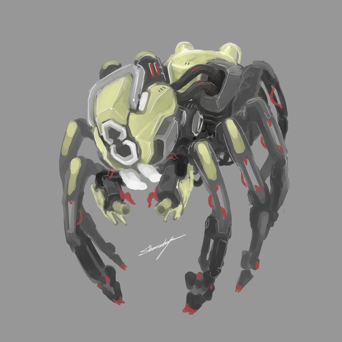 ArtStation - Robot Spider