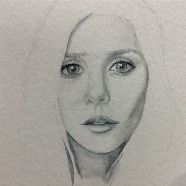 ArtStation - Elizabeth Olsen