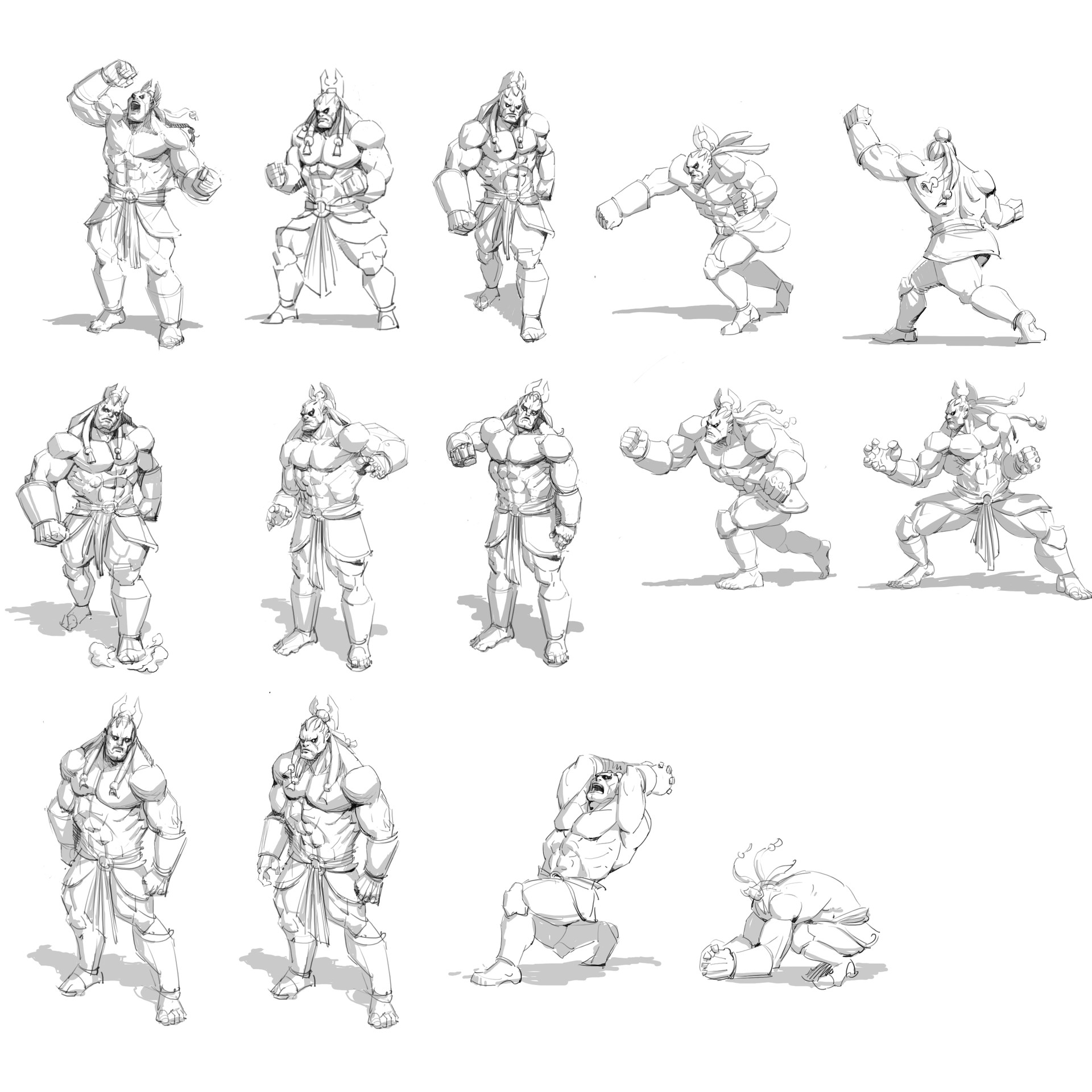 ArtStation - Pose concept