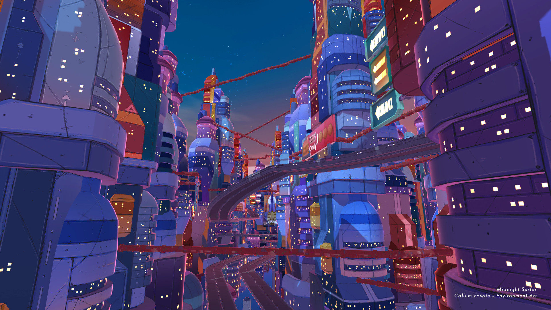 Mega City One Wallpaper