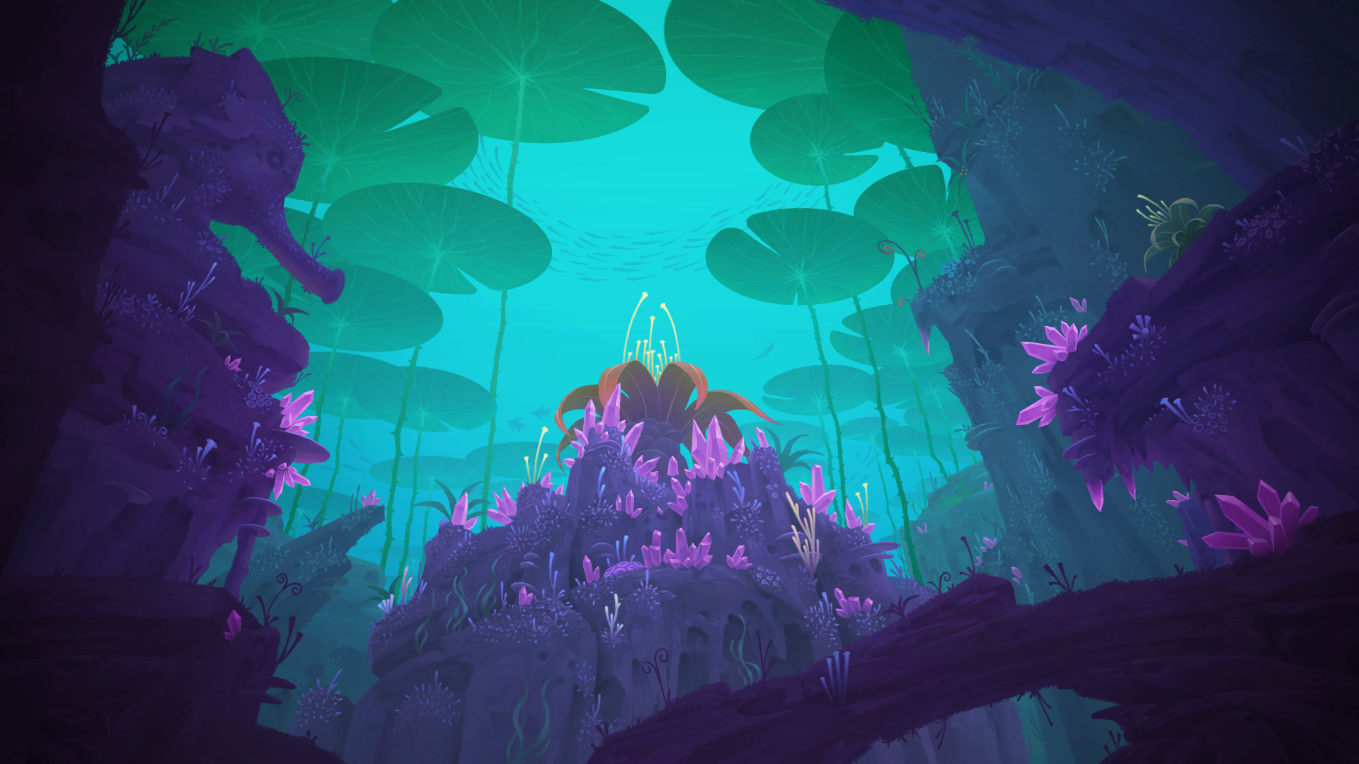 ArtStation - Seabed scene