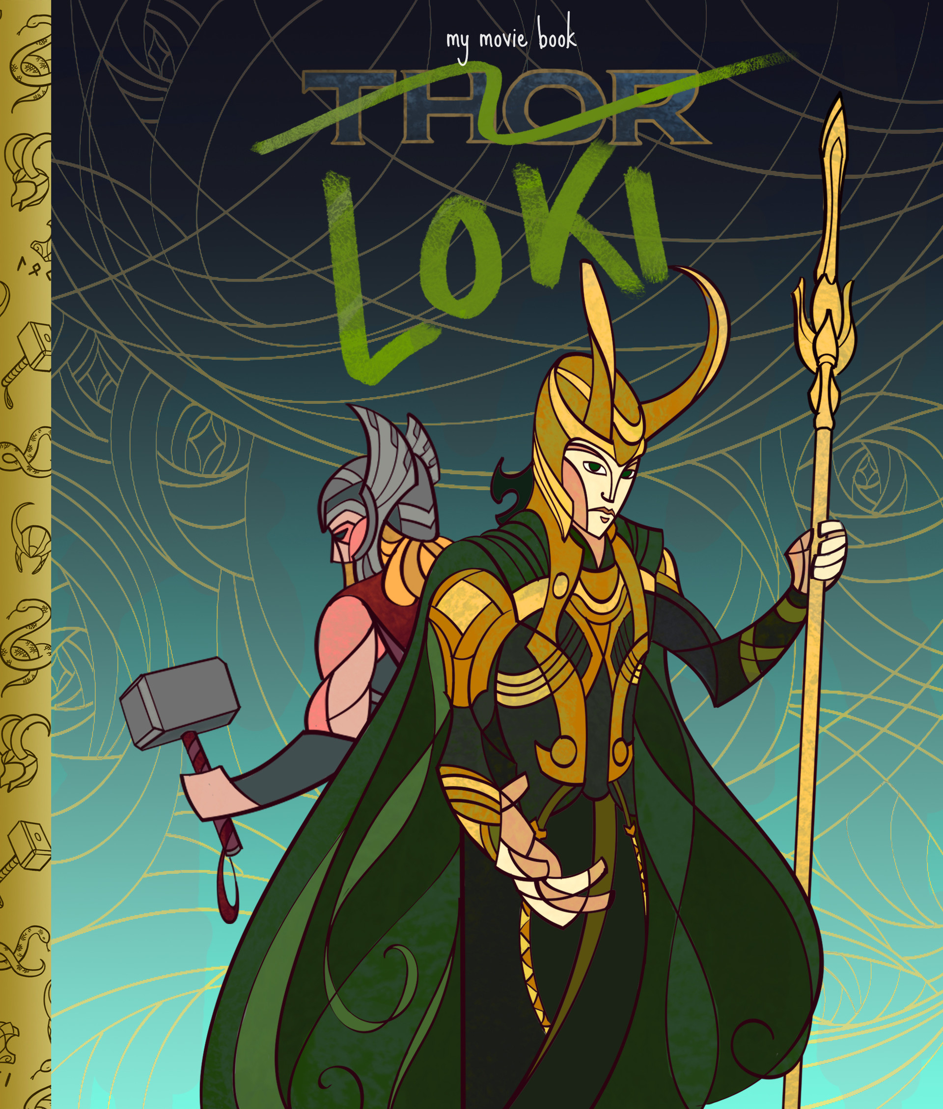ArtStation - Loki - A little golden Book