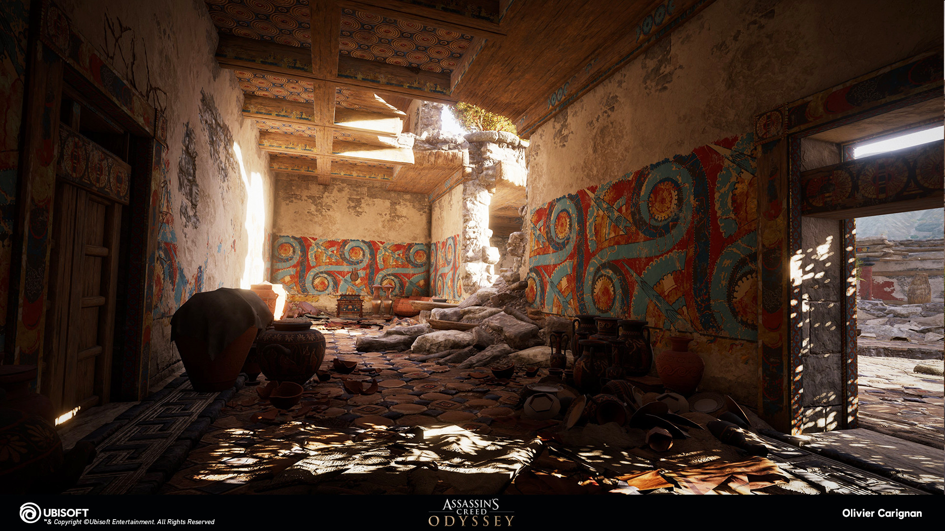 Olivier Carignan - Assassin's Creed Odyssey - Minoan Architectural Kit