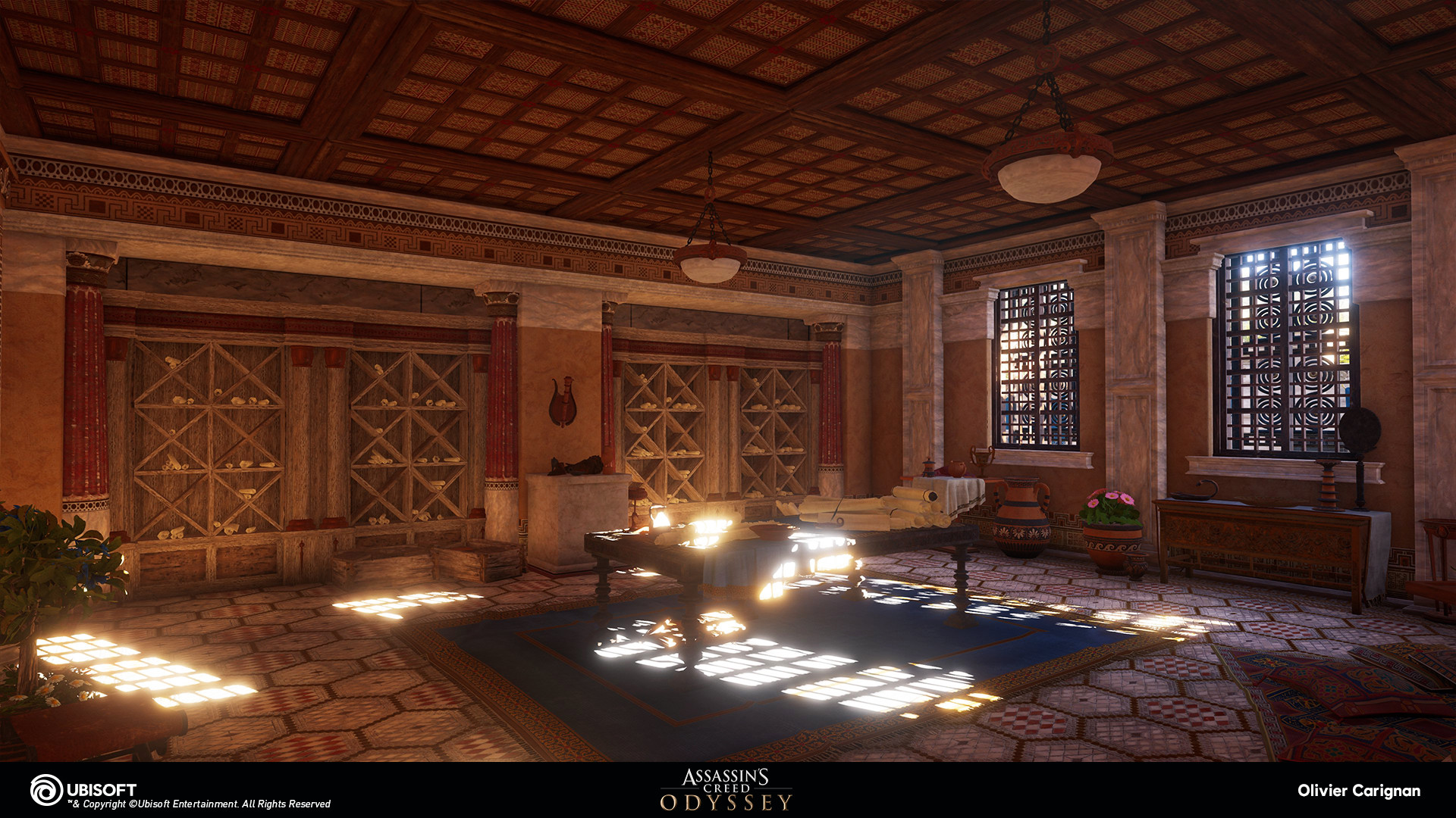 Olivier Carignan - Assassin's Creed Odyssey - Rich Villas Architectural Kit