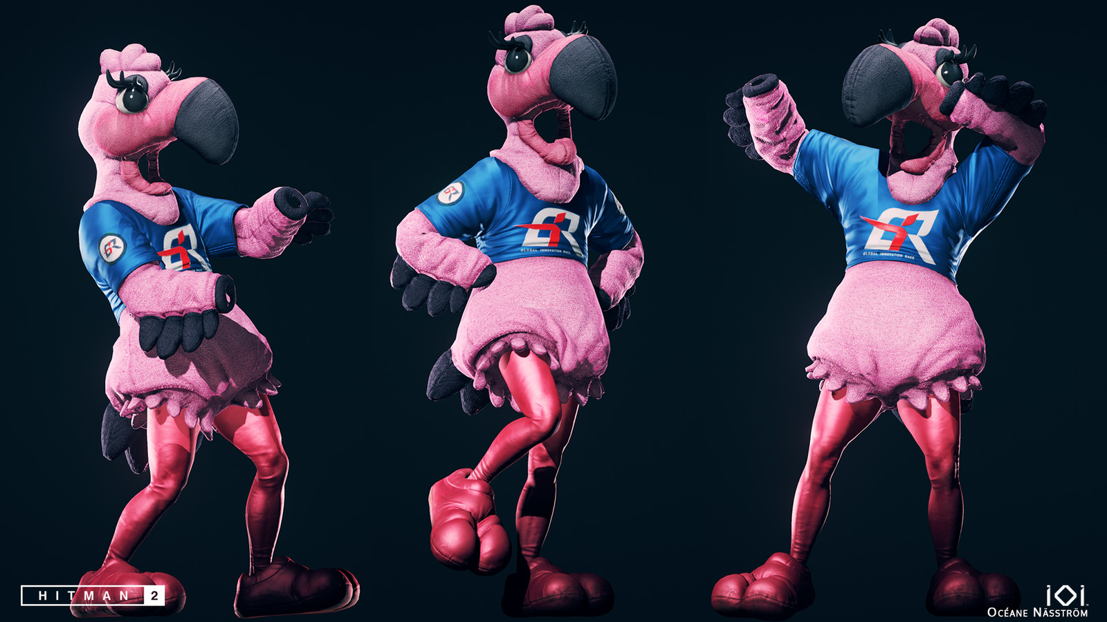 Océane Näsström - Flamingo Outfit