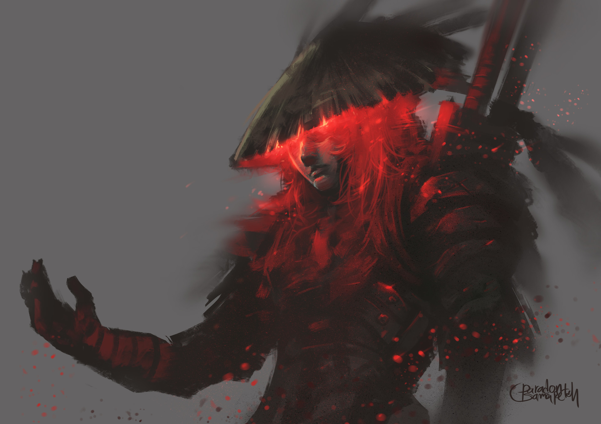 ArtStation - red man