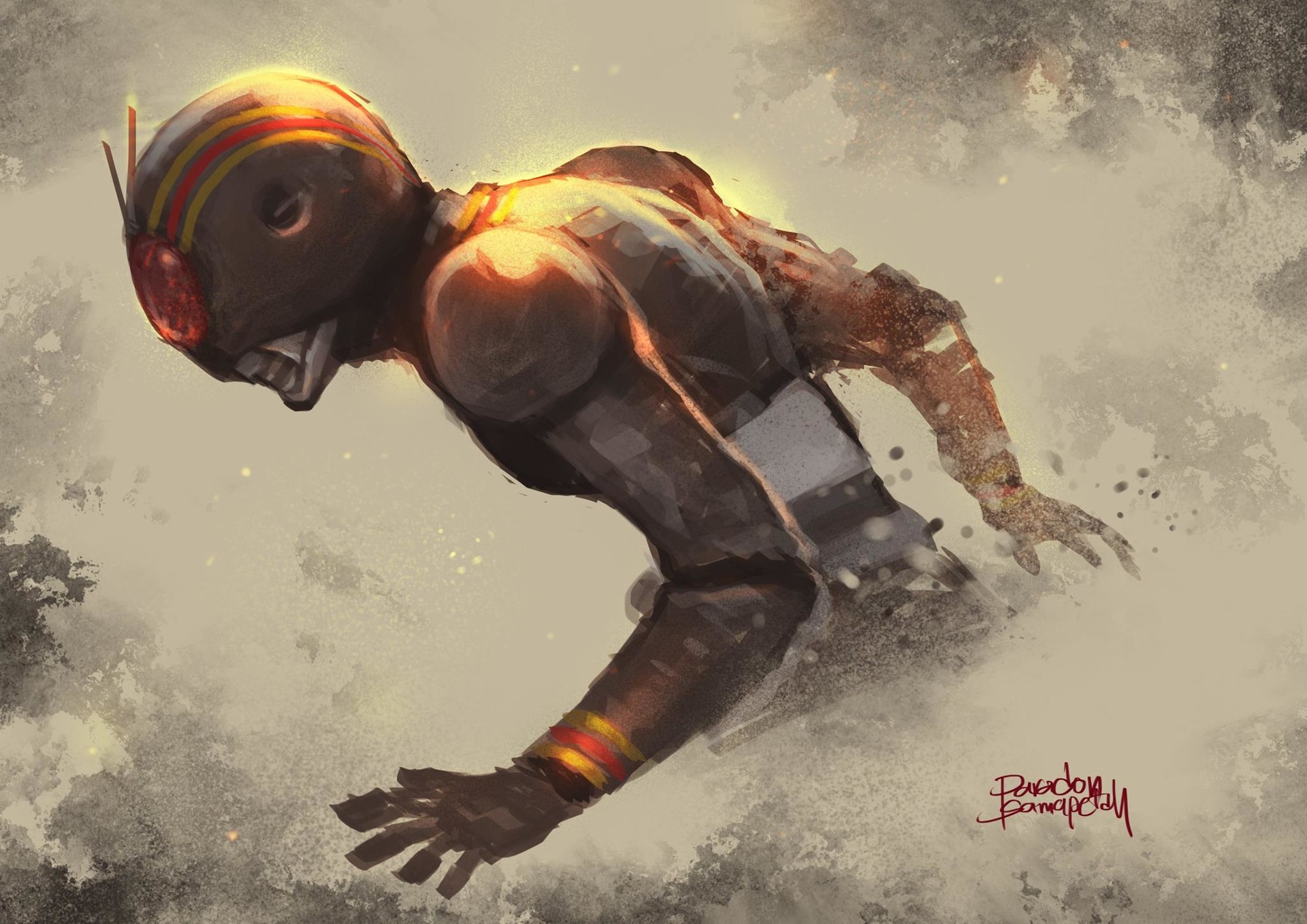 ArtStation - kamen rider
