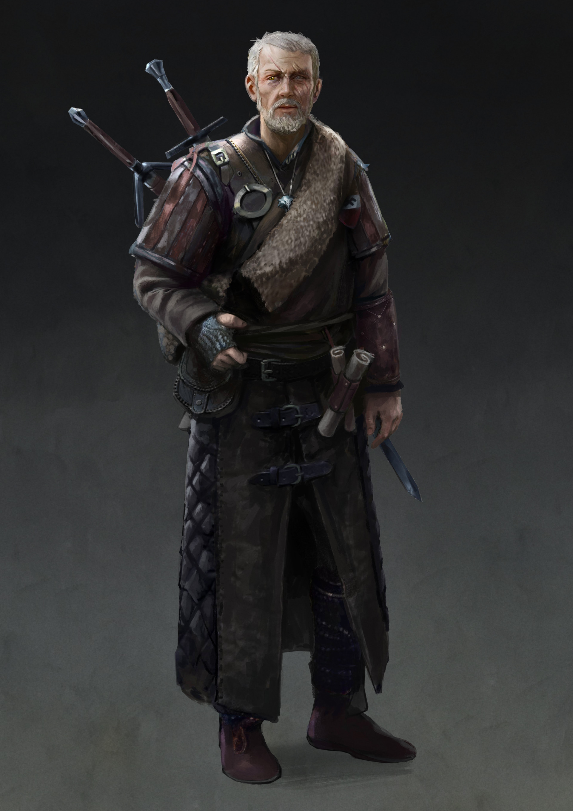 ArtStation - Crazy old Witcher