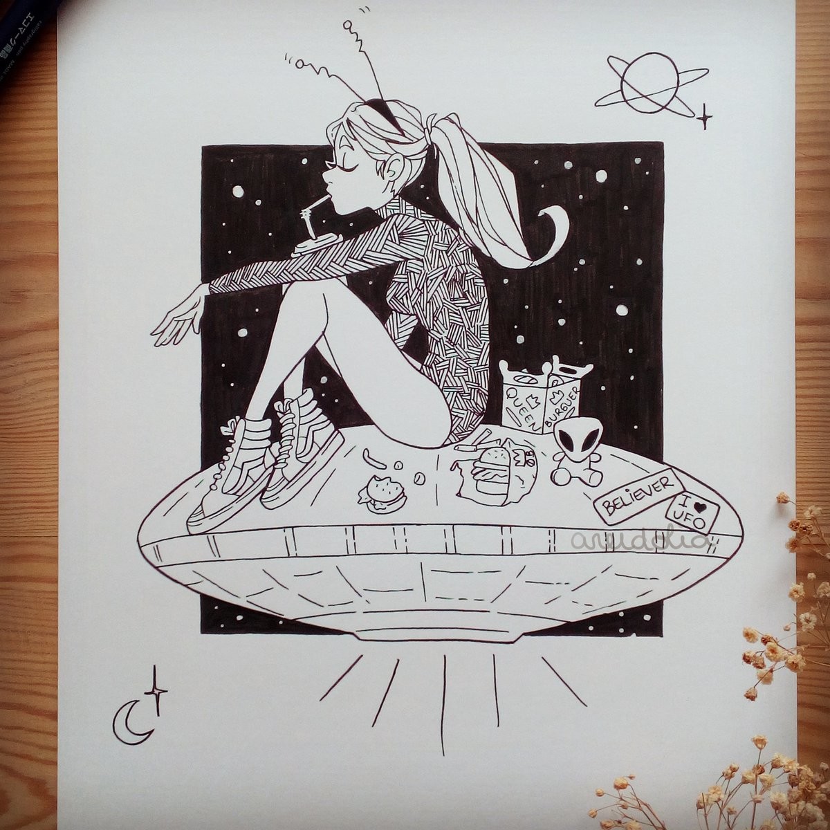 ArtStation - Inktober 2018 - Day 17: Traveler 🚀