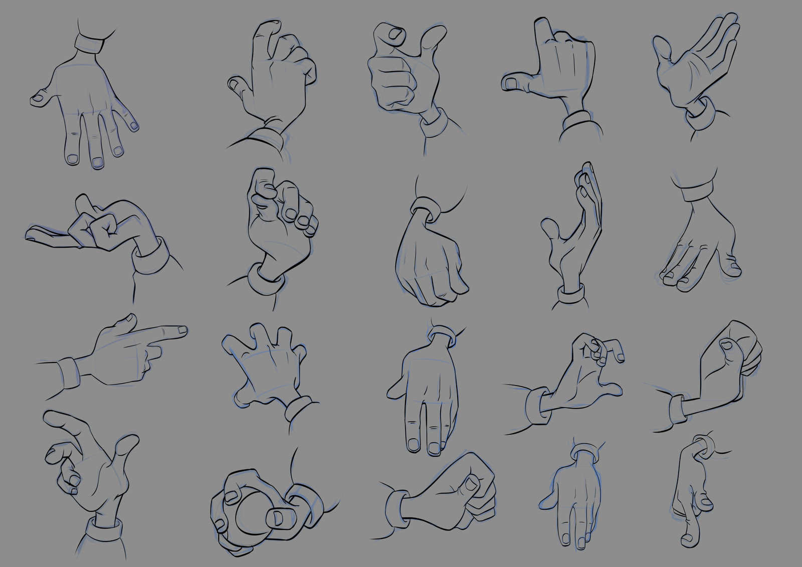 Molise Lee Cartoon Hands