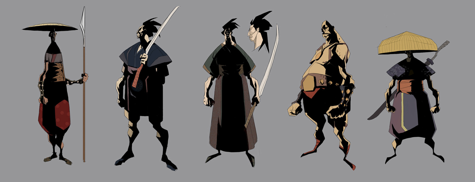 ArtStation - samurai concepts 3