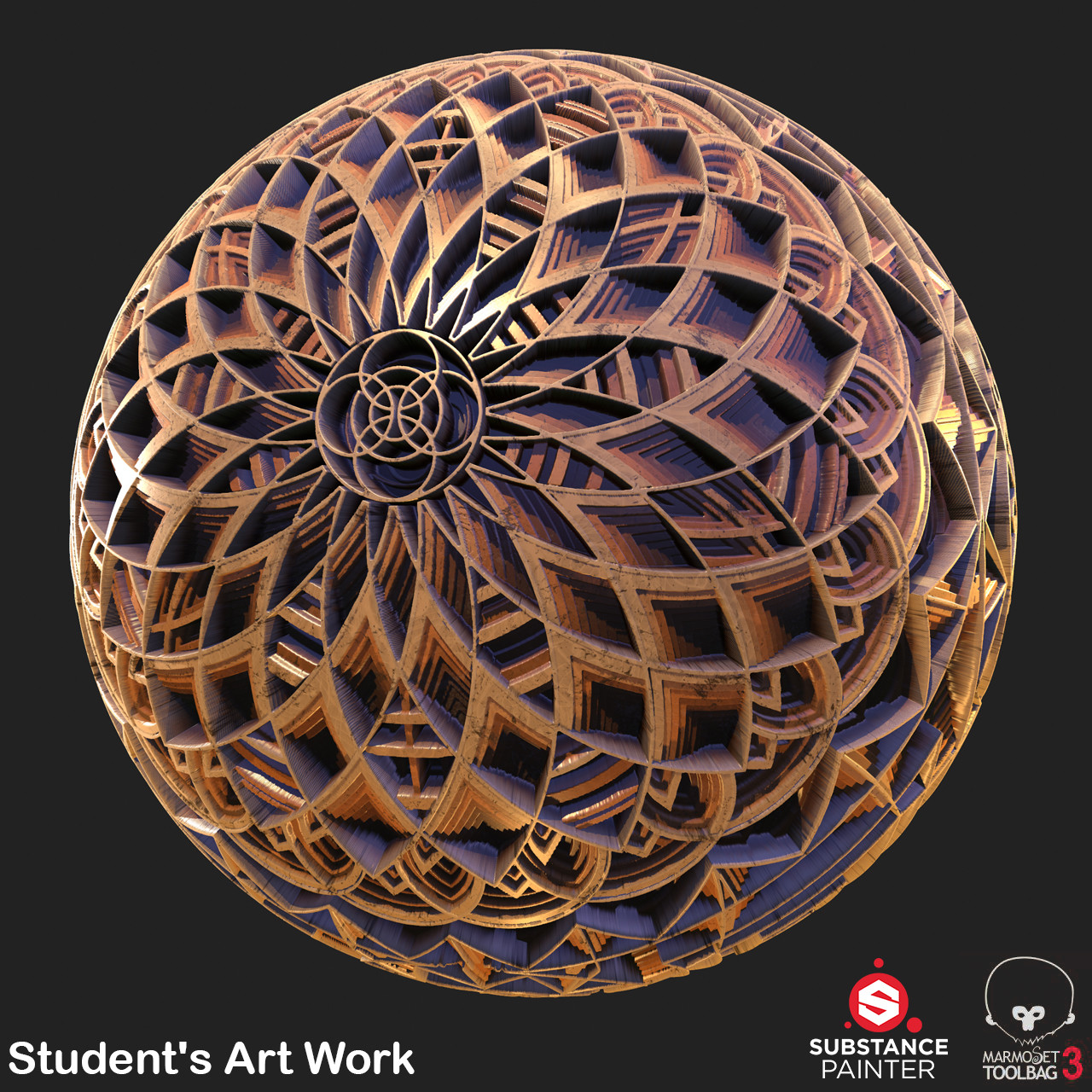 ArtStation - Wood pattern 2