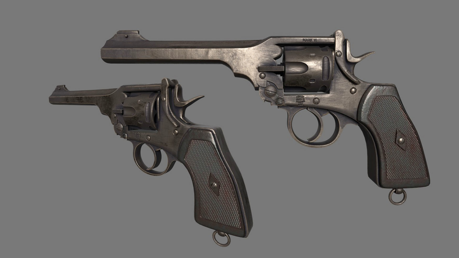 ArtStation - Webley MKVI Revolver