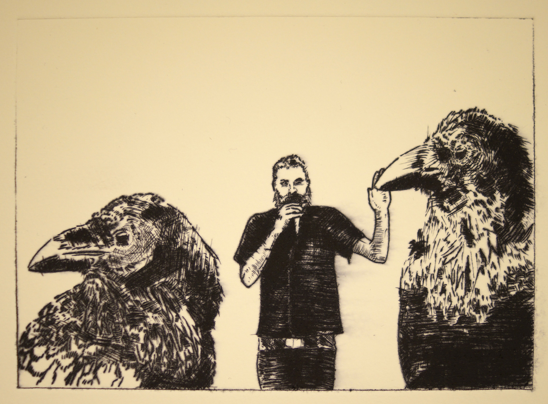 Christopher Logan - Dry Point Series 2018