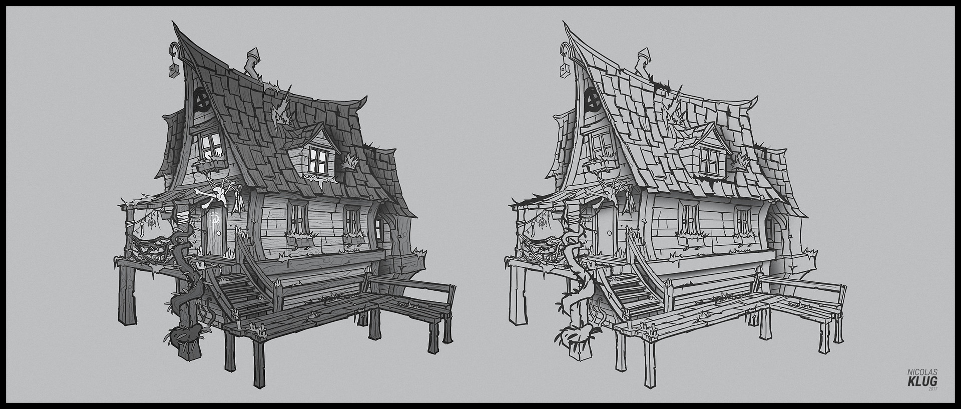 ArtStation - Witch Hut