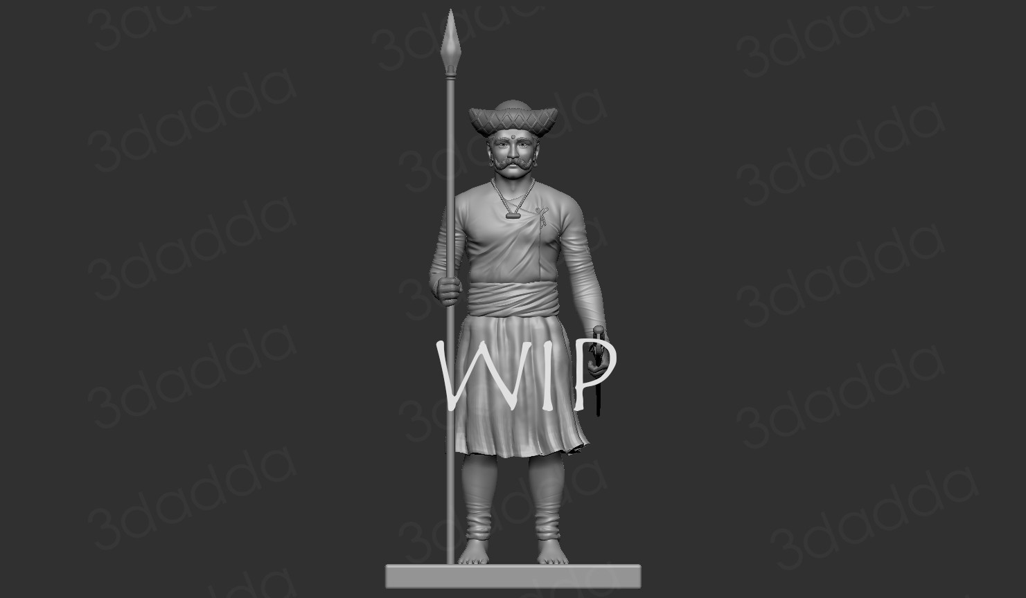 ArtStation - Maratha Mavala (Maratha Soldier)