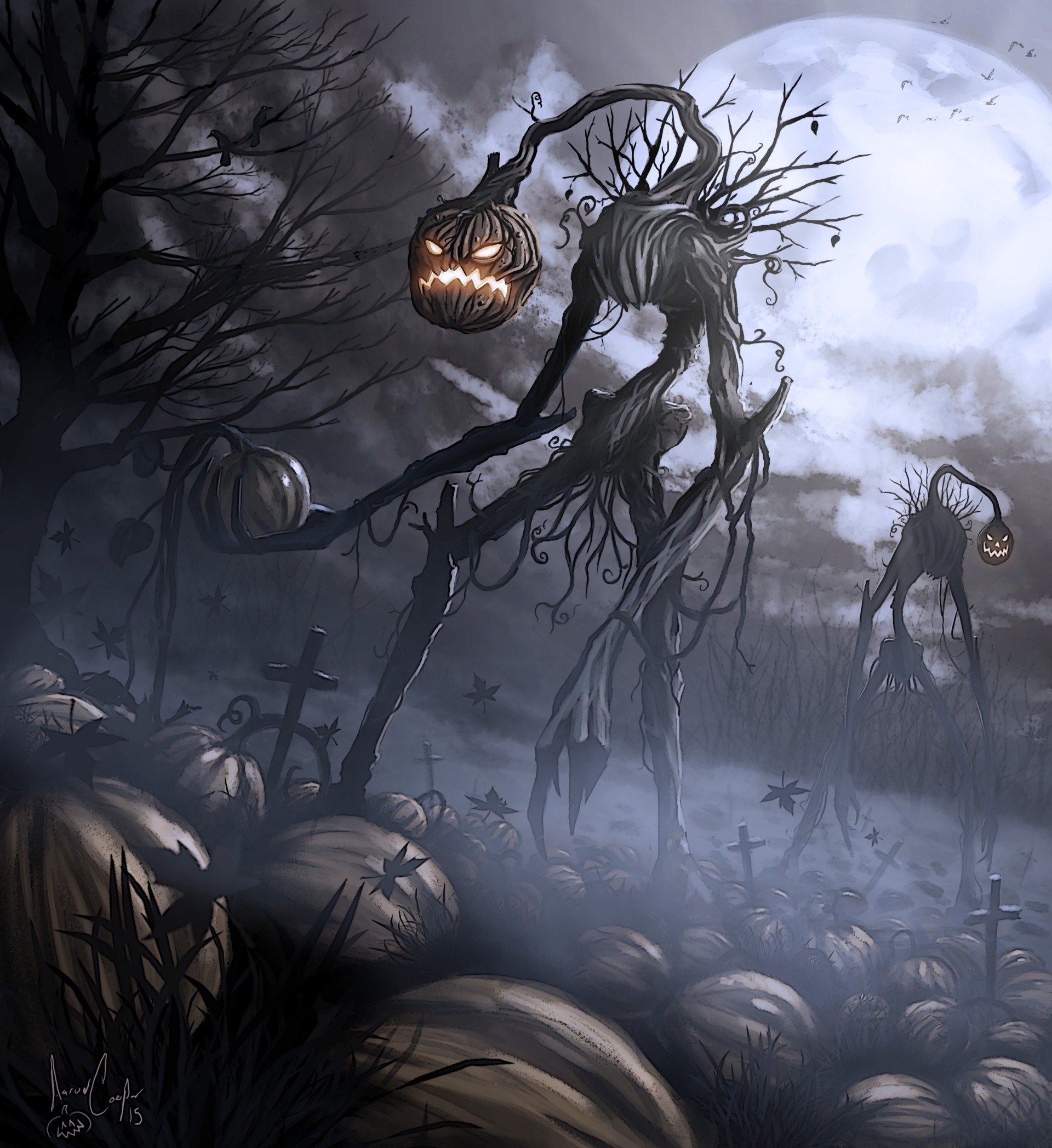 ArtStation - Pumpkin Patch