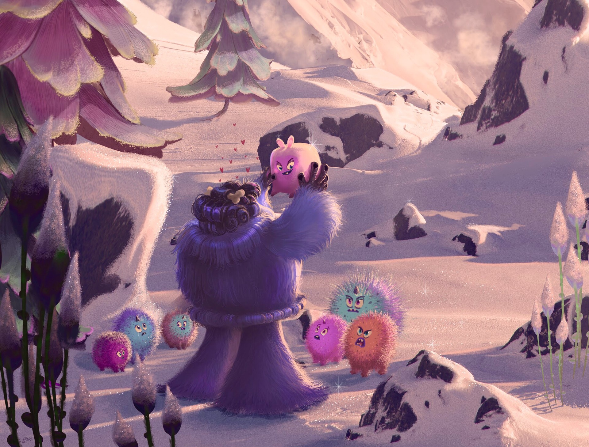 ArtStation - Smallfoot Visual Development Warner Animation Group ...