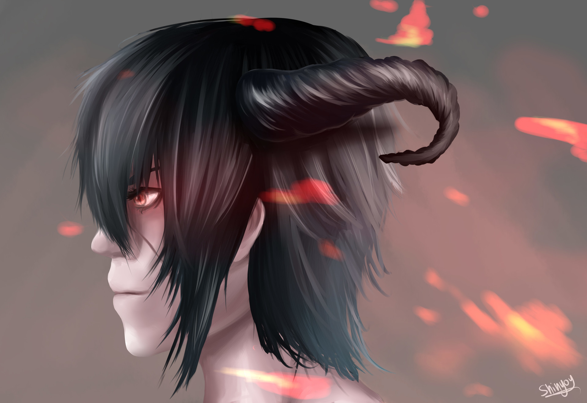 ArtStation - Demon Noctis [FFXV]