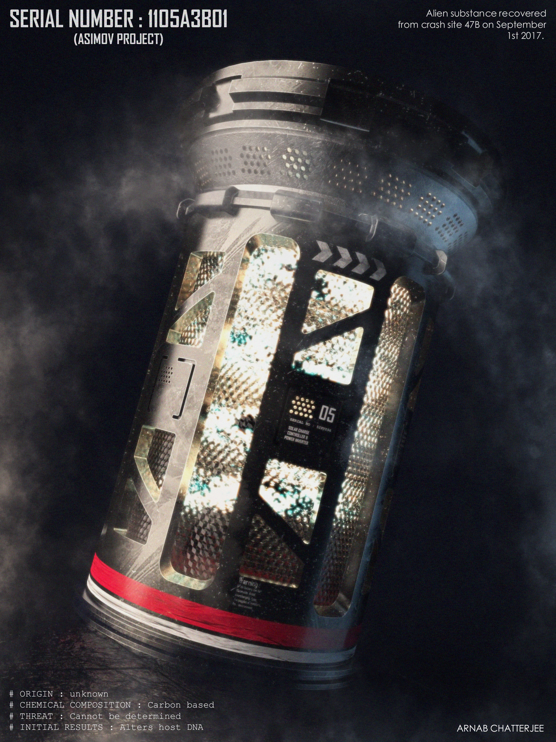 ArtStation - Alien DNA Capsule