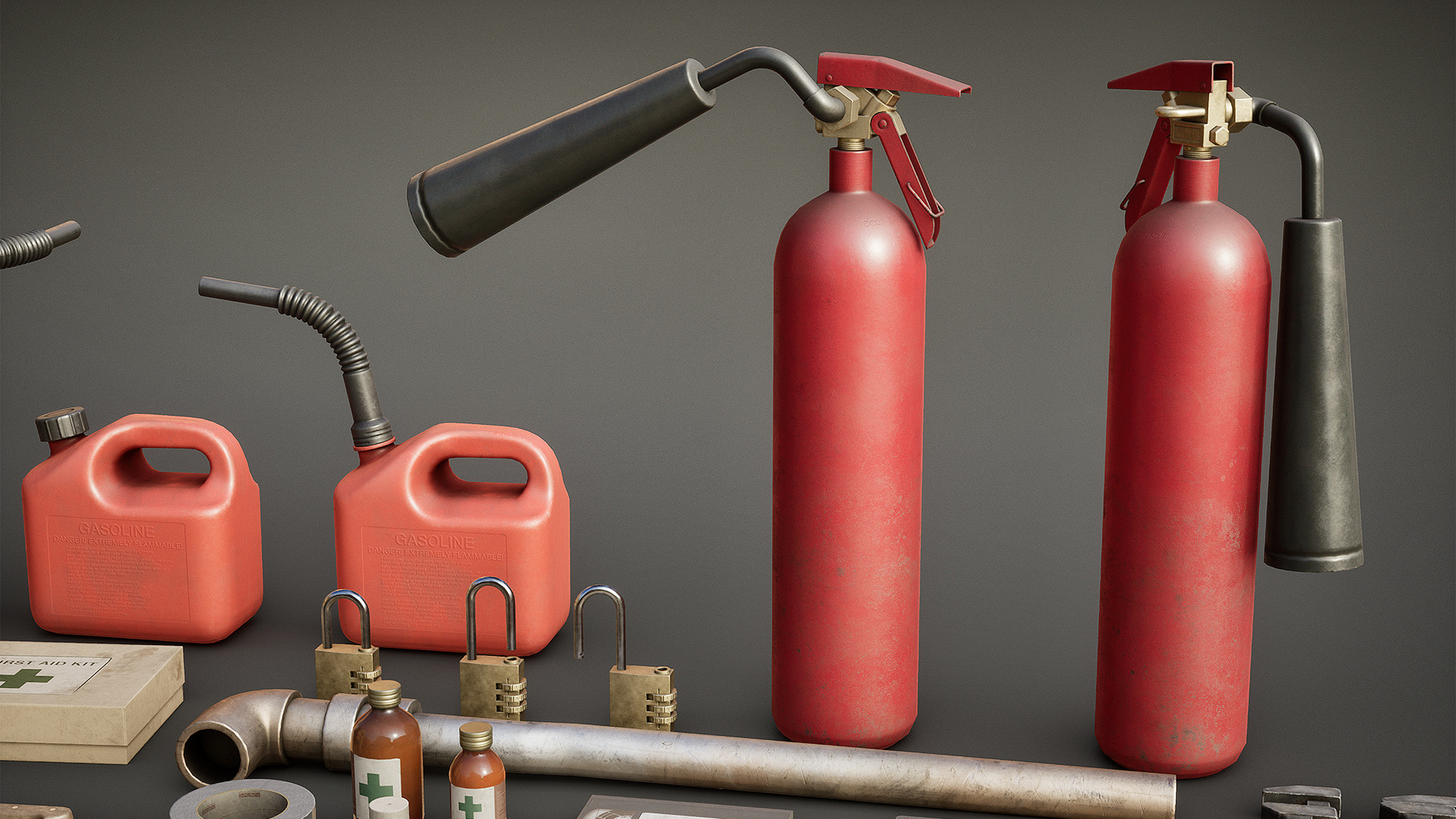 Maxim Dorokhov - Survival Horror Items Props Pack