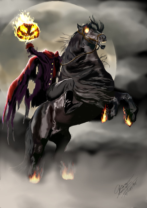 ArtStation - Headless Horseman Interpretation