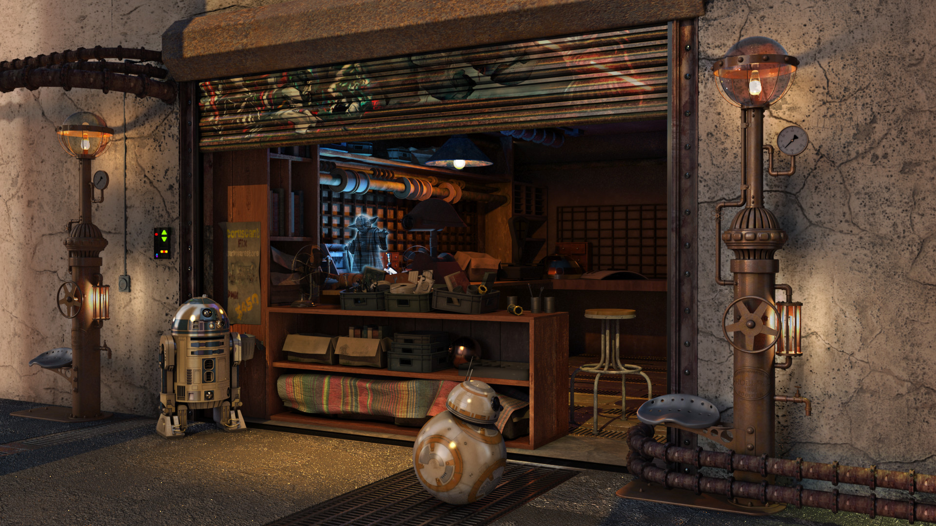 ArtStation - Droid Store