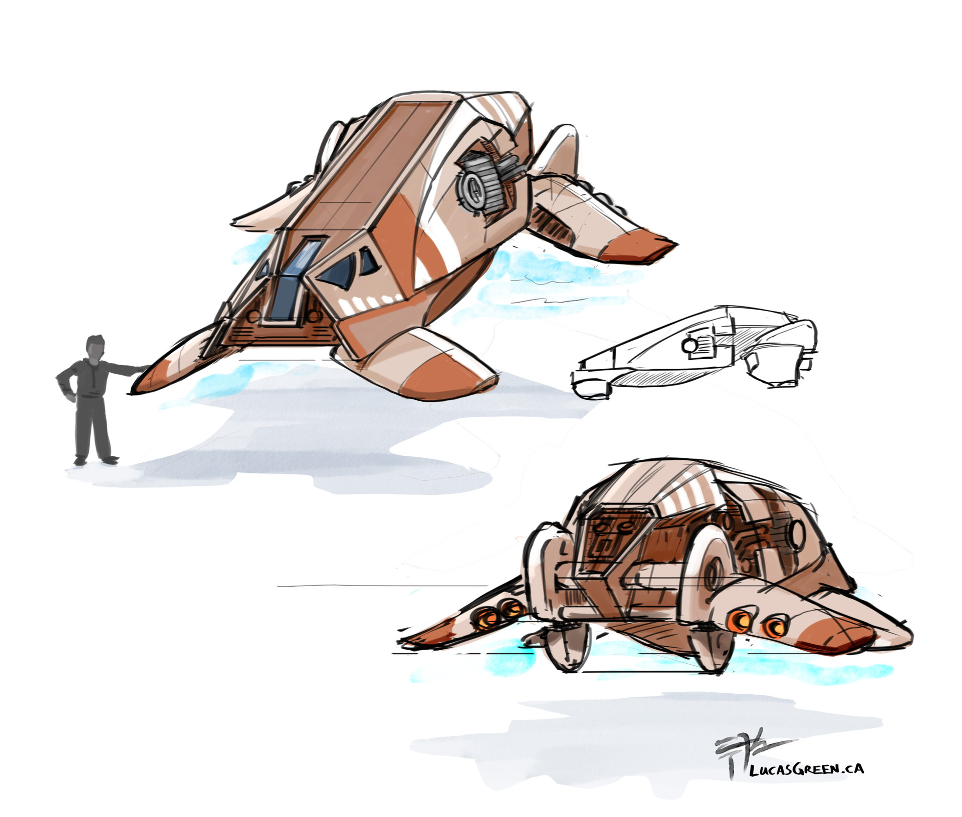 ArtStation - Personal Suborbital Vehicle