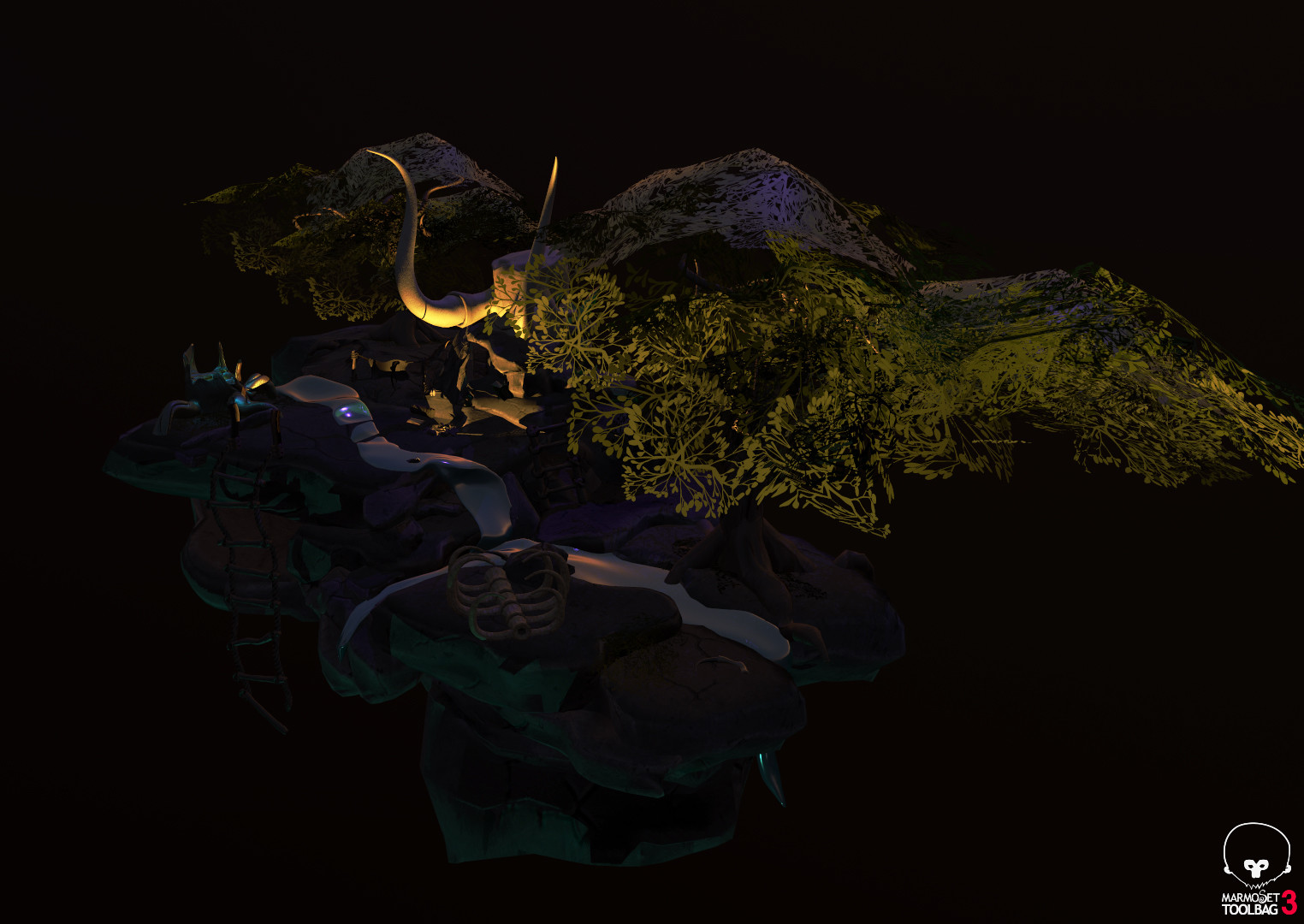 ArtStation - Night Time Environment